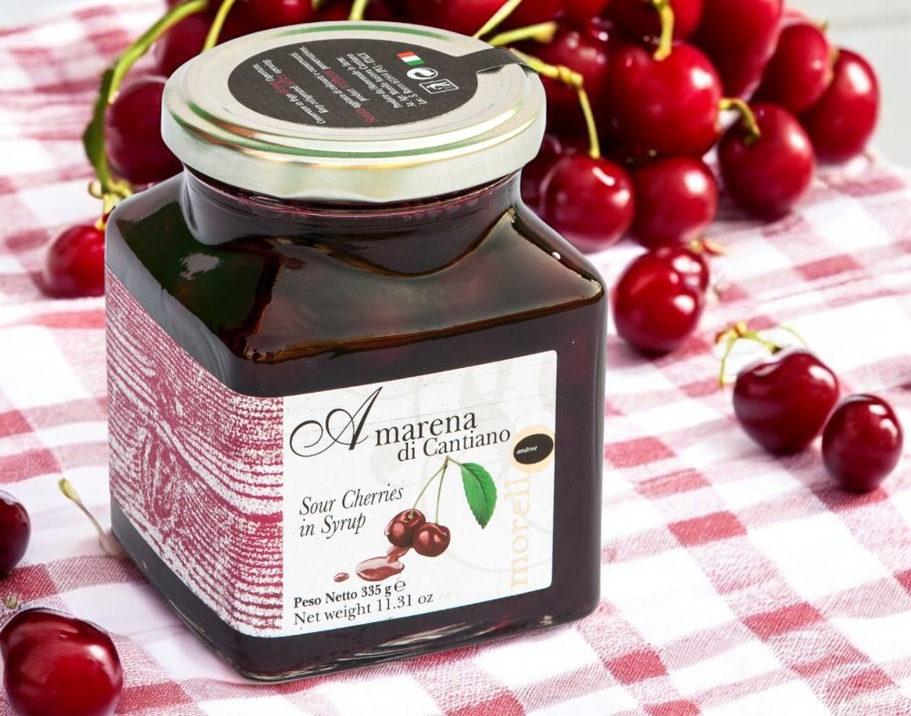 Amarene di Cantiano kaufen – Echte italienische Sauerkirschen in Sirup | Feinkost Online