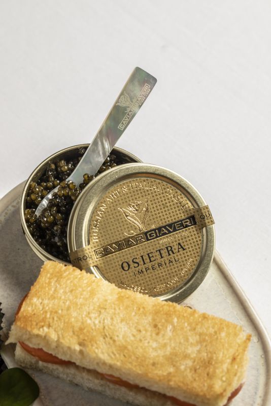 30g Deluxe Caviar Osietra Acipenser gueldenstaedtii Störrogen ...